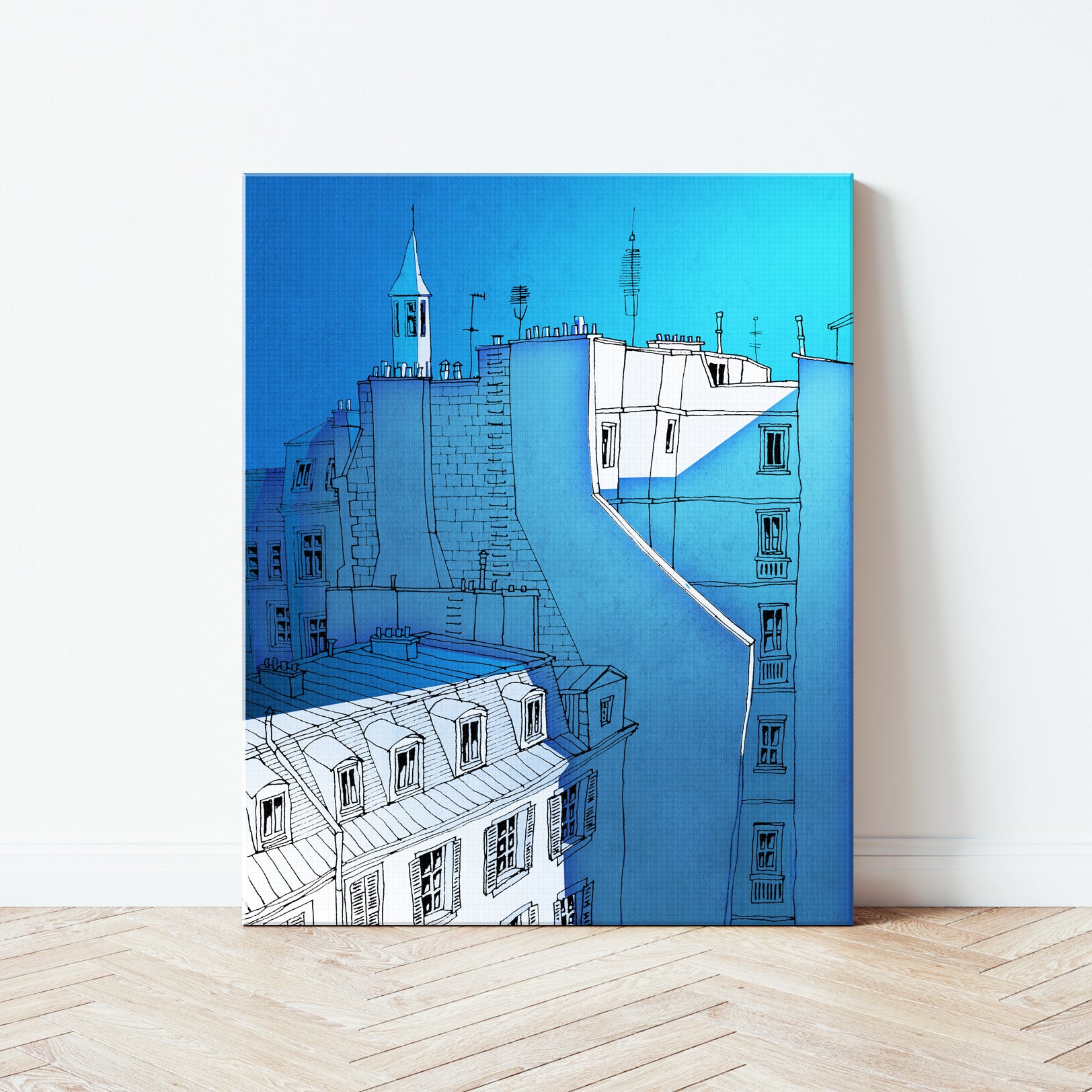 In an old house in Paris - Canvas Art Print – Tubidu Design